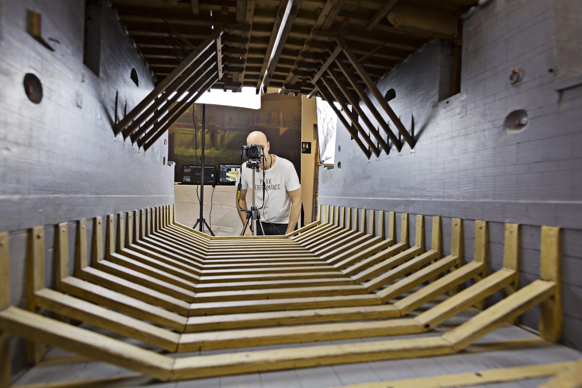 3D-modell skapas av Christopher Polhems sluss - Digitala modeller